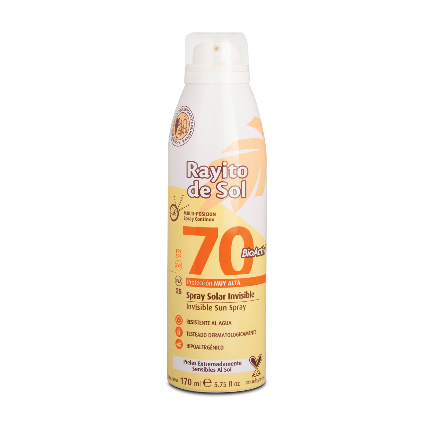 Spray Bloqueador Solar FPS 70 - 170ml – Provent Shop